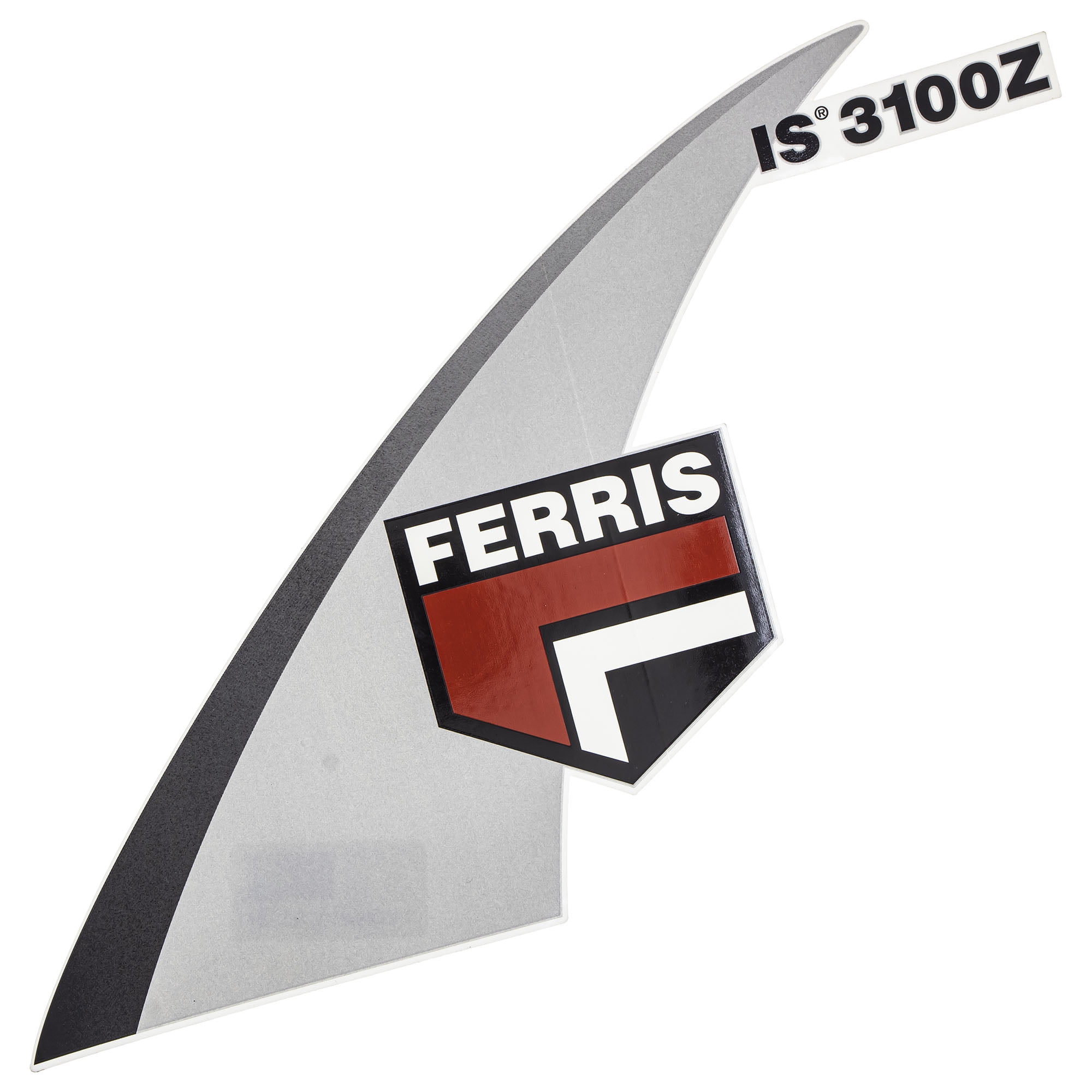 Ferris 5100498 Genuine OEM Left Hand Decal Badge IS3100Z Zero-Turn ...