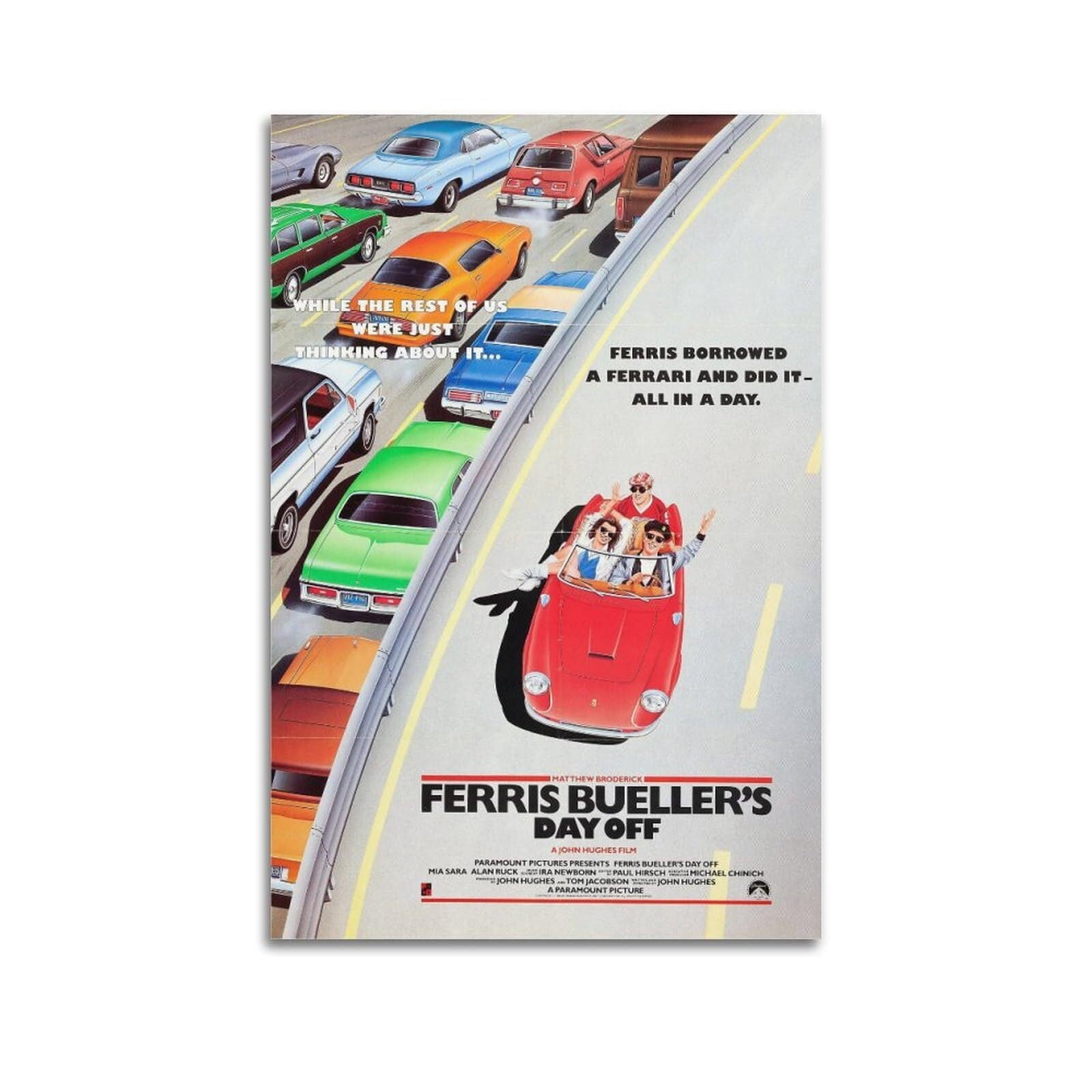 Ferris Bueller's Day Off Movie Canvas Poster And Music Album Posters ...