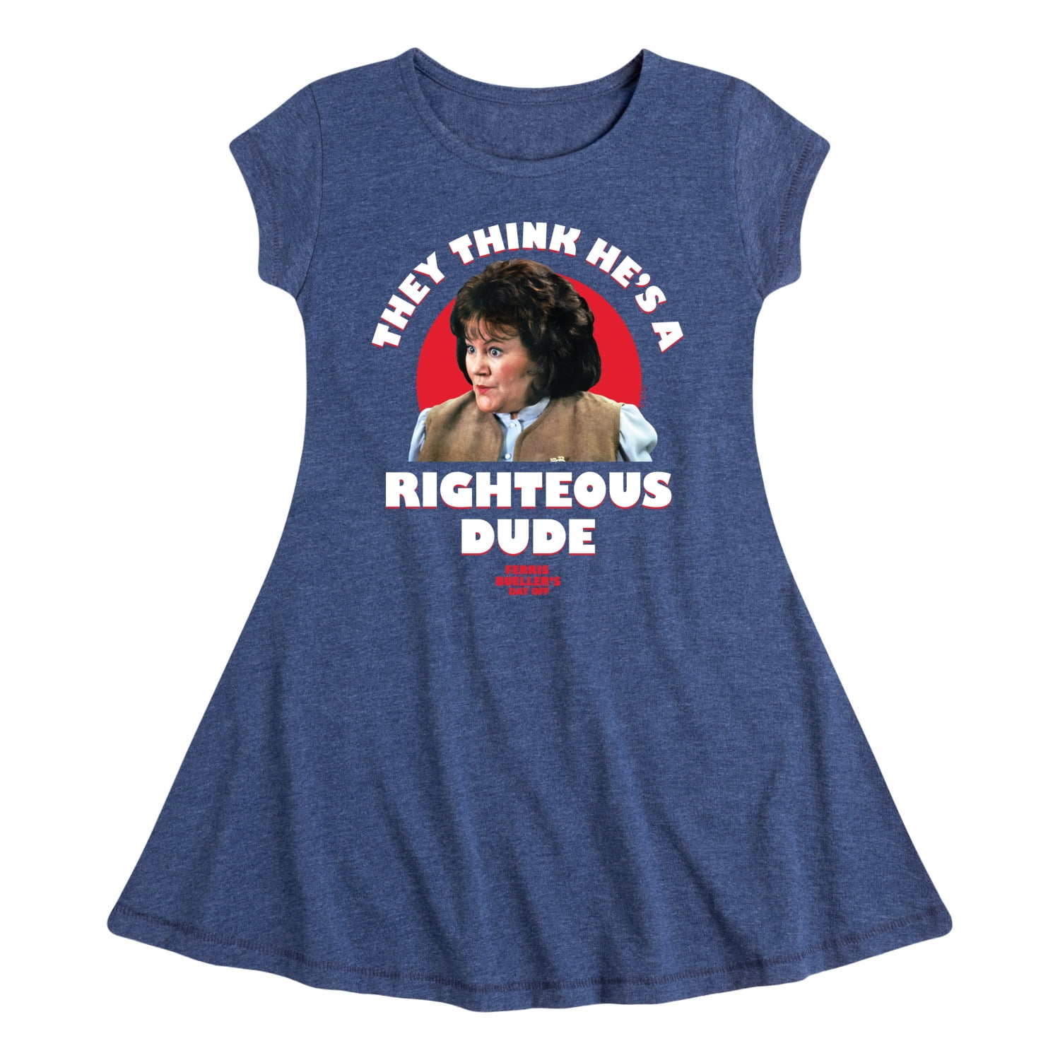 Ferris Bueller's Day Off - Righteous Dude - Toddler And Youth Girls Fit ...