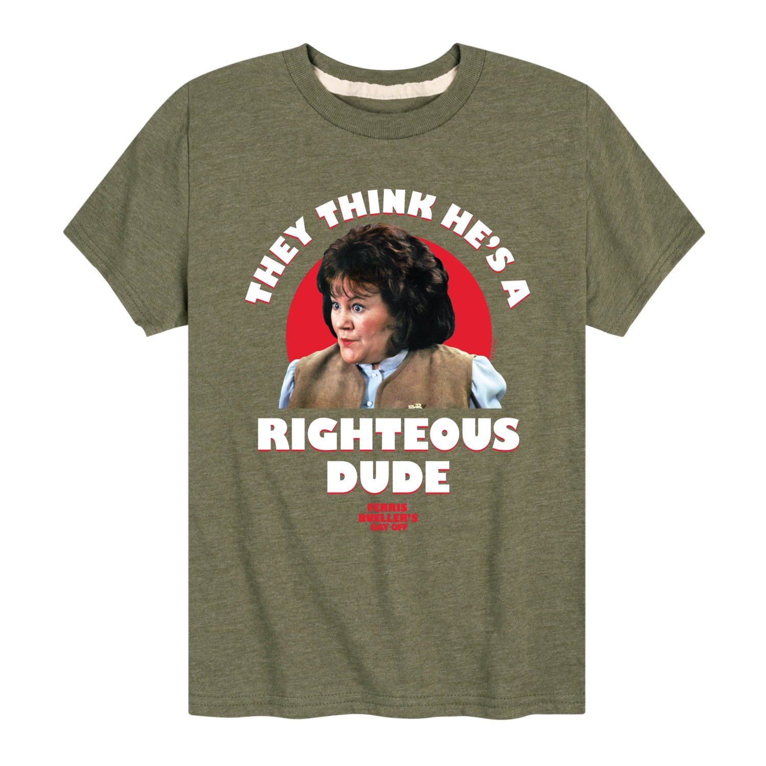 Ferris Bueller's Day Off - Righteous Dude - Toddler And Youth Short Sleeve Graphic T-Shirt ...
