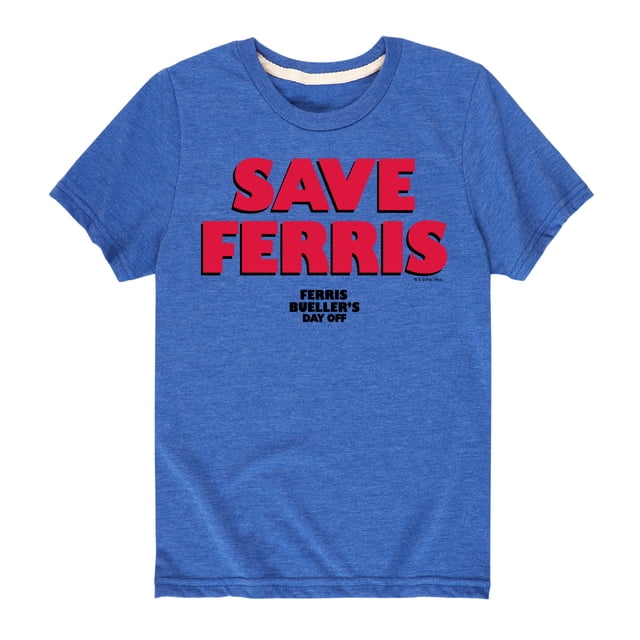 Ferris Bueller's Day Off - Save Ferris - Toddler And Youth Short Sleeve ...