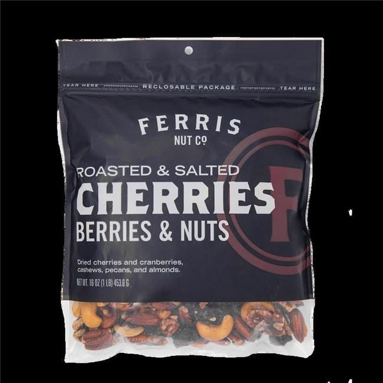 Ferris Coffee & Nut 2203360 9 oz Roasted Salted Mix Fruit & Nuts, Pack ...