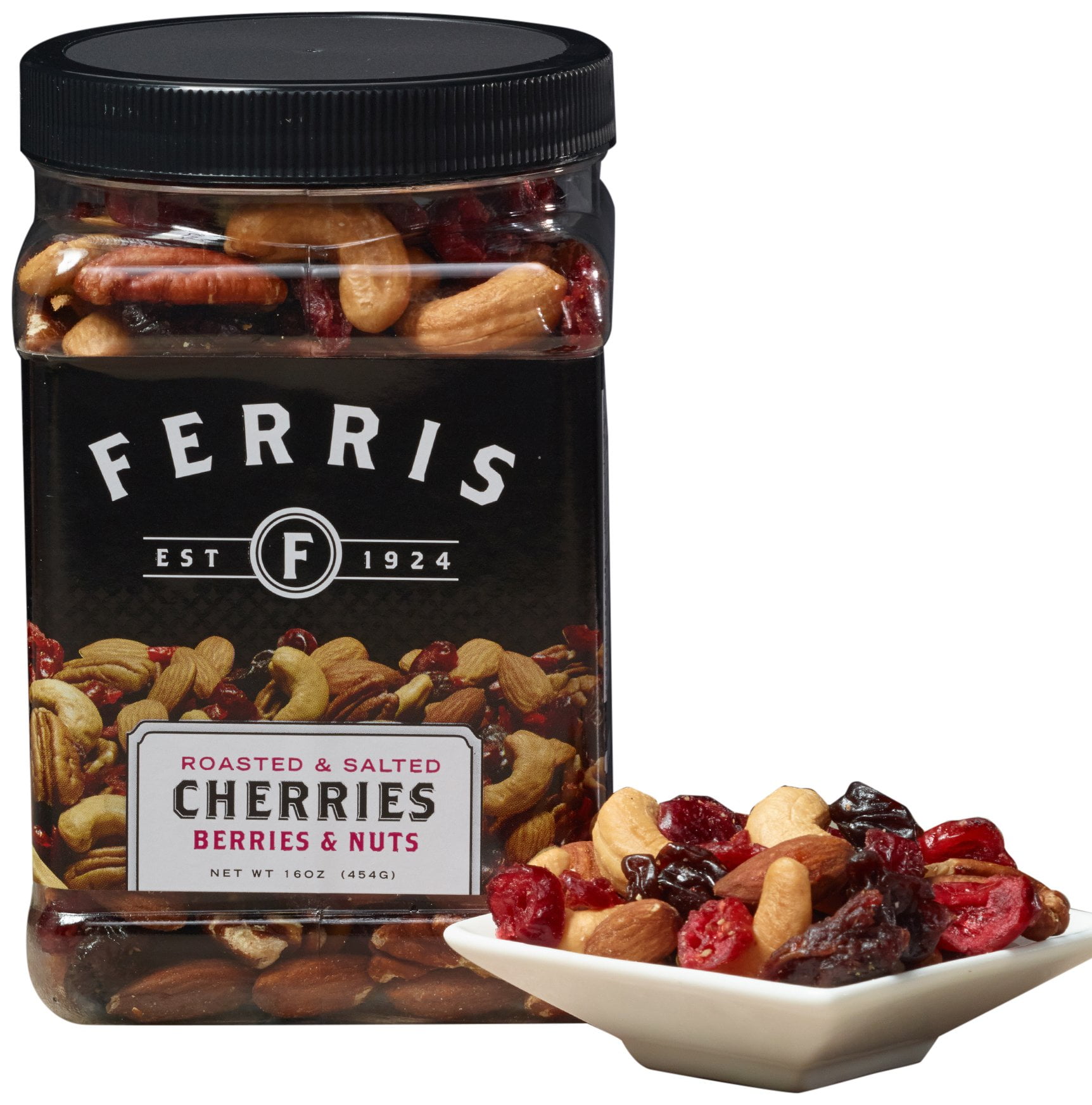 Ferris Coffee & Nut AKF18 Cherries Berries & Nuts, Roasted & Salted Mix ...