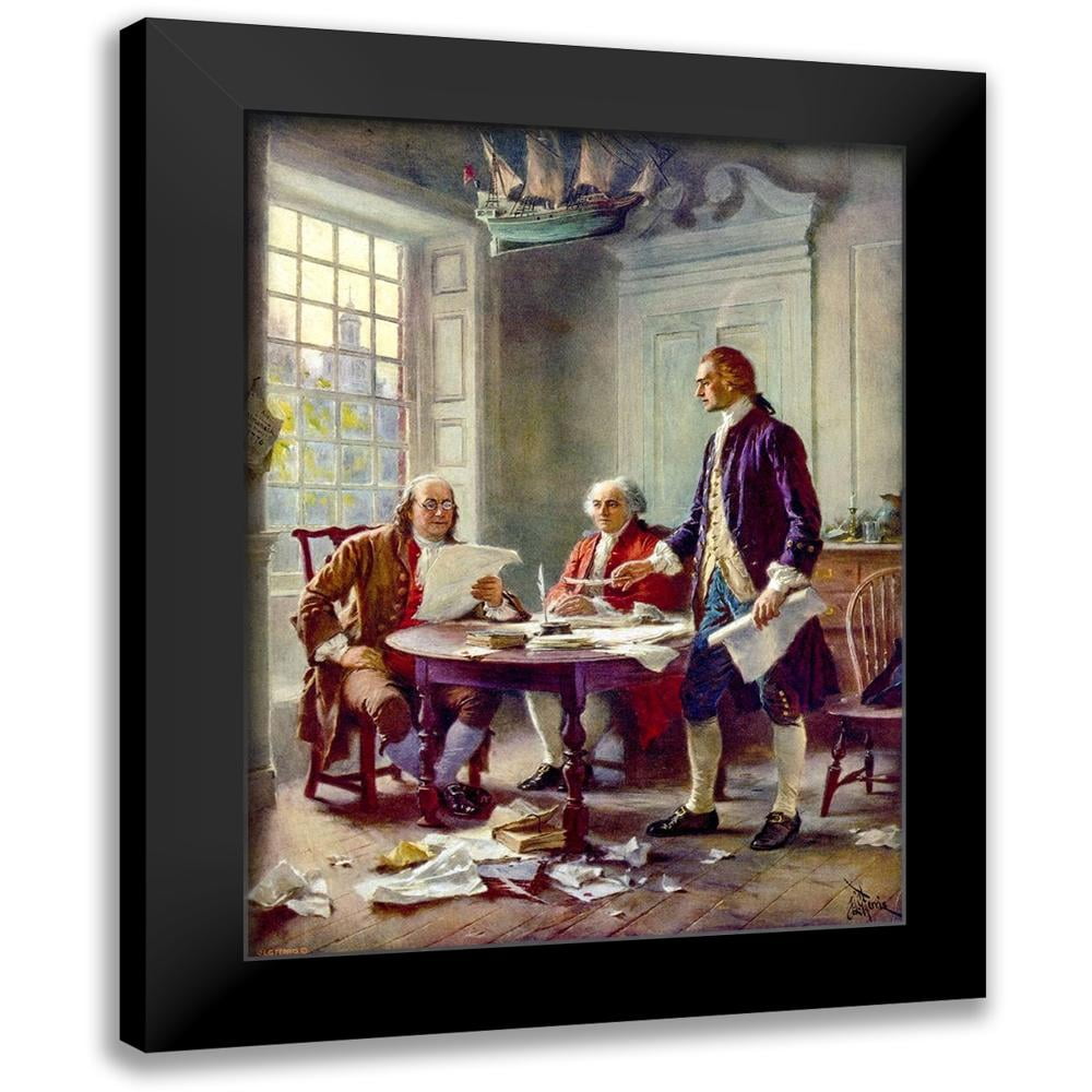Ferris, Jean Leon Gerome 12x14 Black Modern Framed Museum Art Print ...