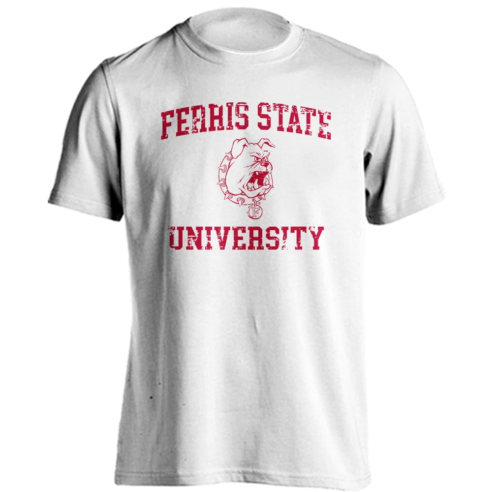 Ferris State University Bulldogs FSU Distressed Retro Short Sleeve T ...