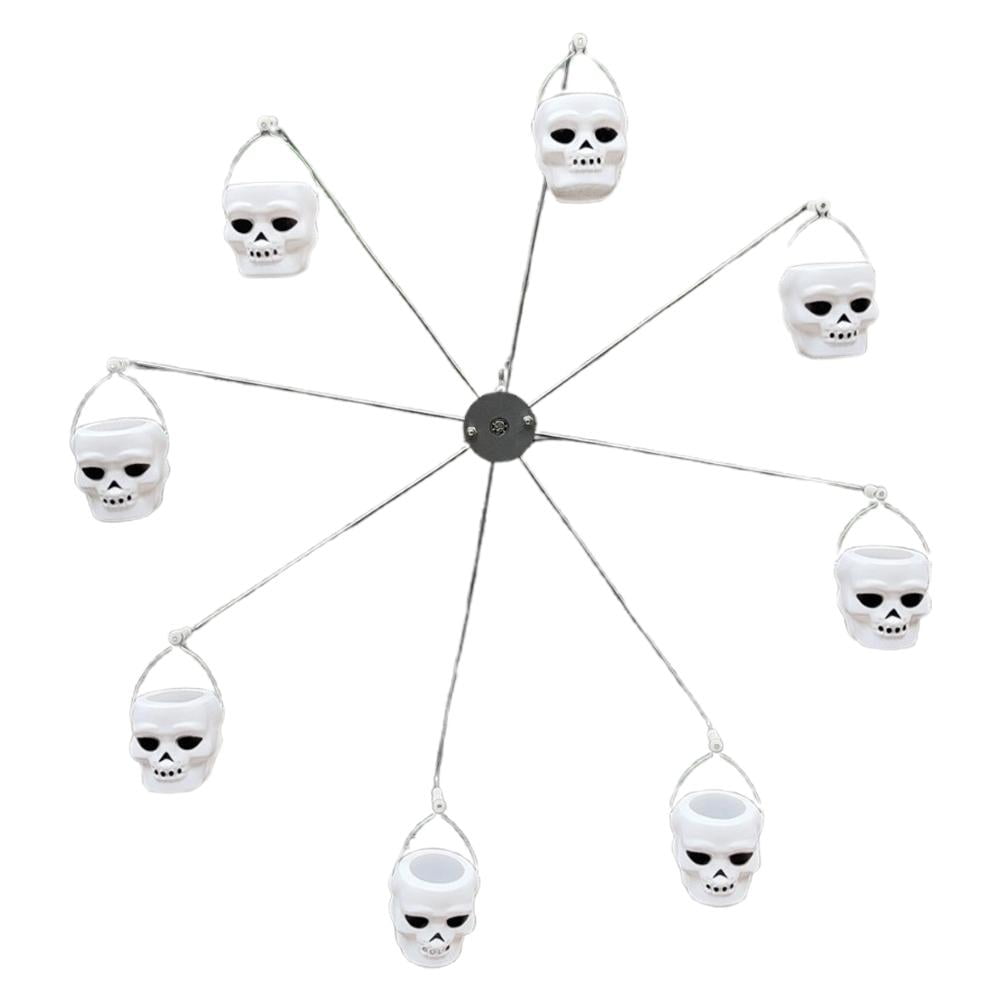 Ferris Wheel Bird Feeder,Halloween Skeleton Rotating Feeder,Rotating ...