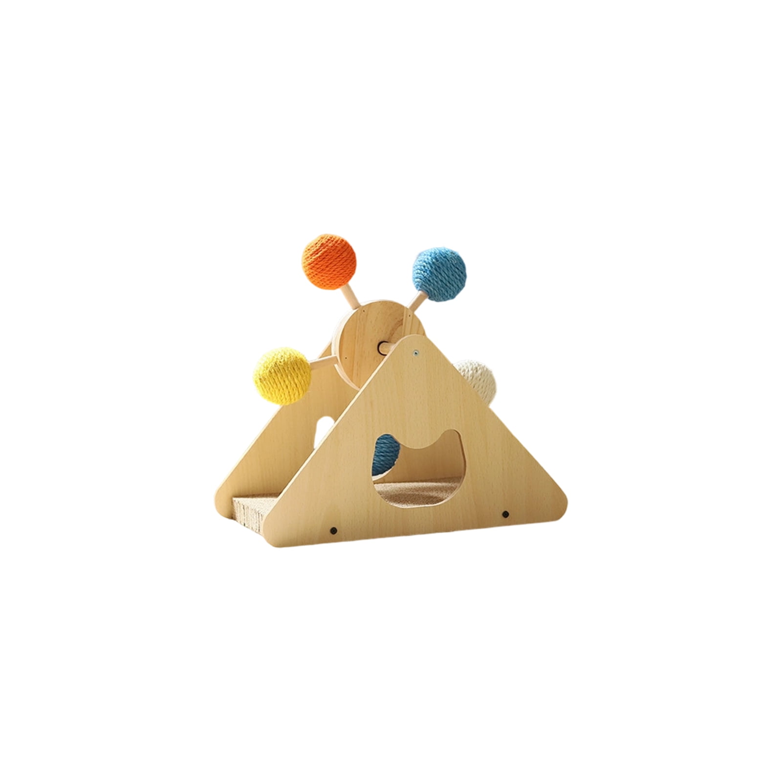 Ferris Wheel Cats Scratcher & Interactive Toy, Corrugated Cardboard ...