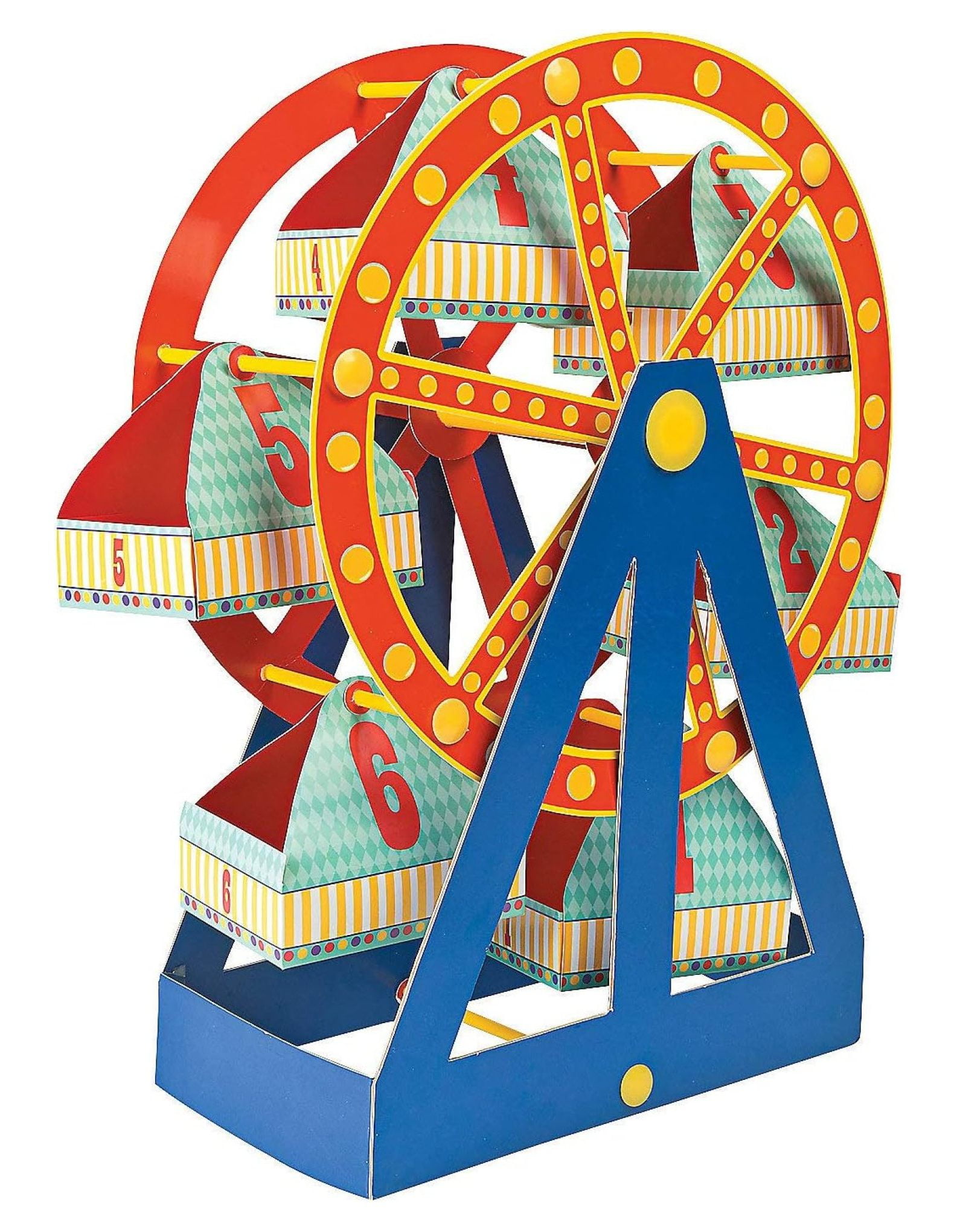 Ferris Wheel Cupcake Holder and Snack Holder (with 6 treat boxes) - 19 ...