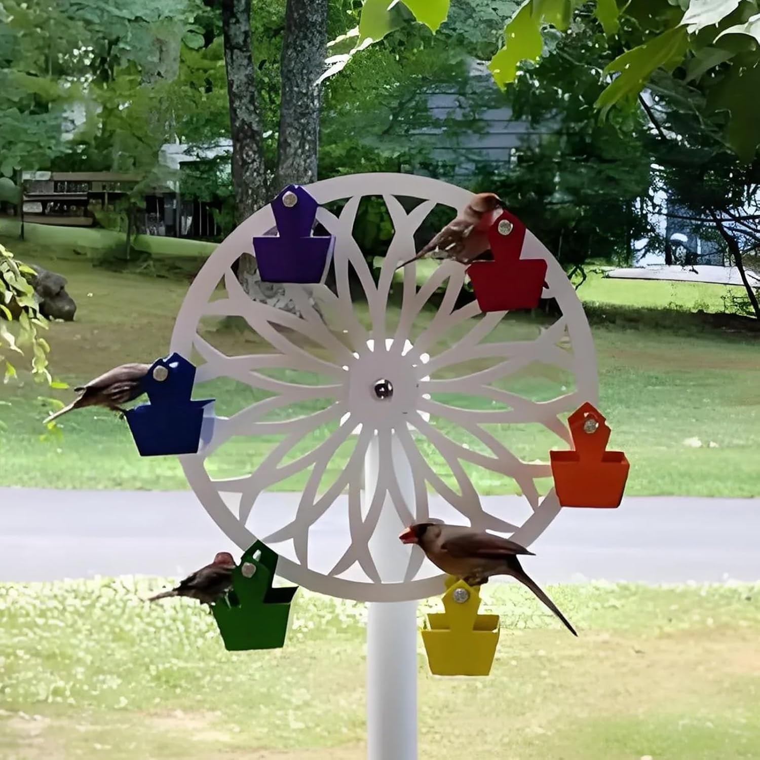 The Ferris Wheel of Fun for Your Feathered Friends, Bird Ferris Wheel ...