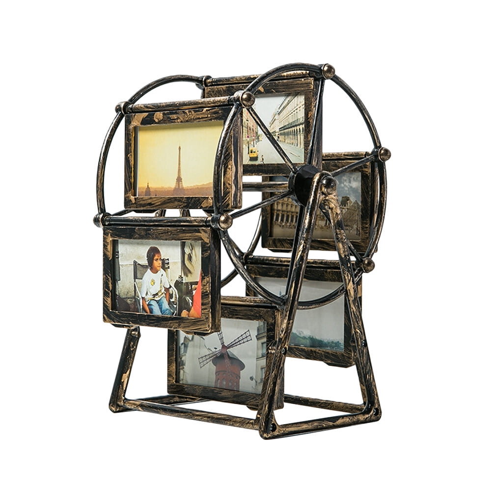 Rotatable Windmill Ferris Wheel Picture Frames, Tabletop Family Tree ...