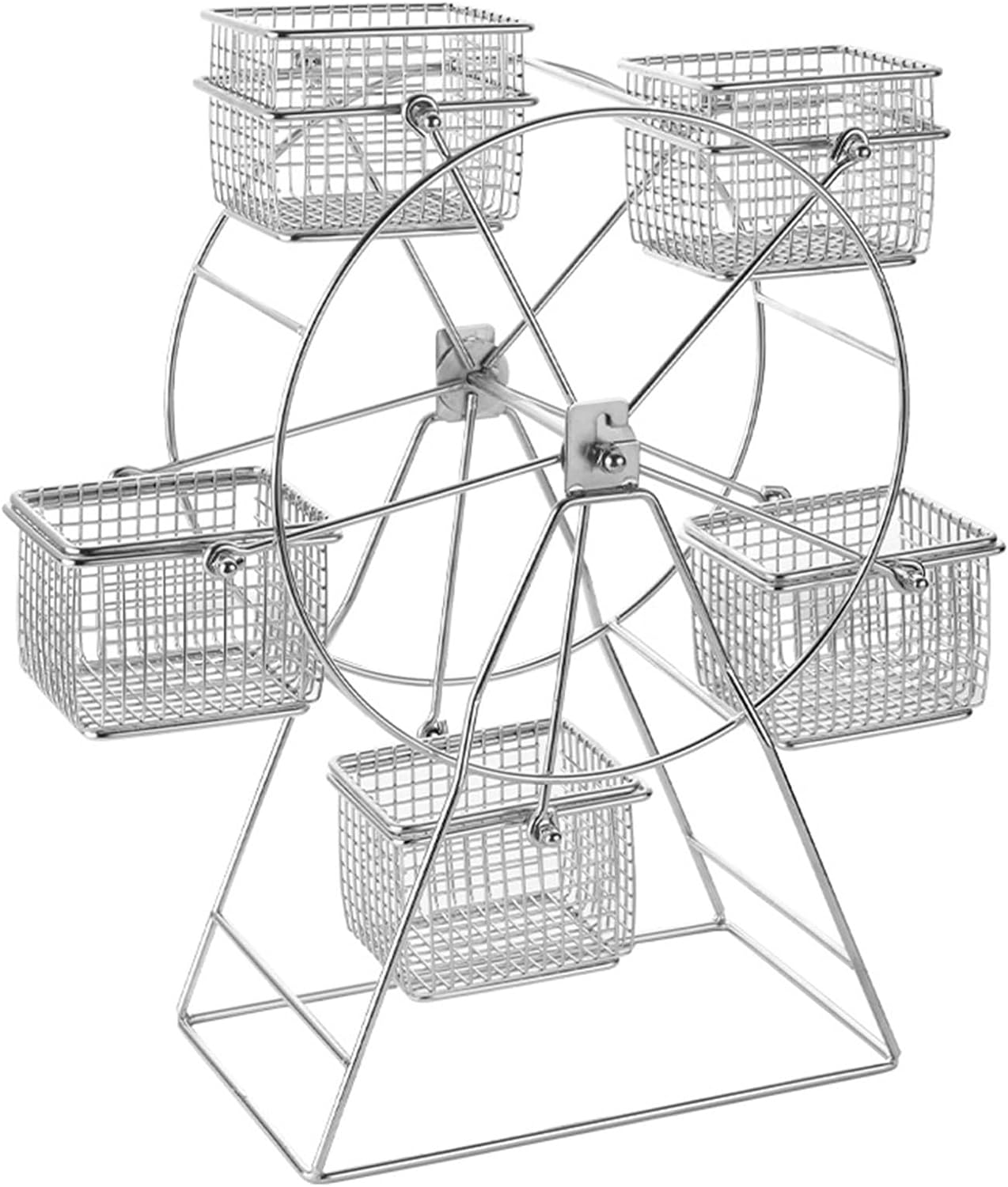 Ferris Wheel Rotating Snack Serving Tray for French Fries, Fried ...