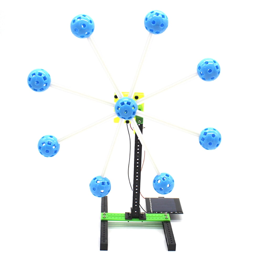 Ferris wheel model Solar Power Rotatable Ferris Wheel Funny DIY ...