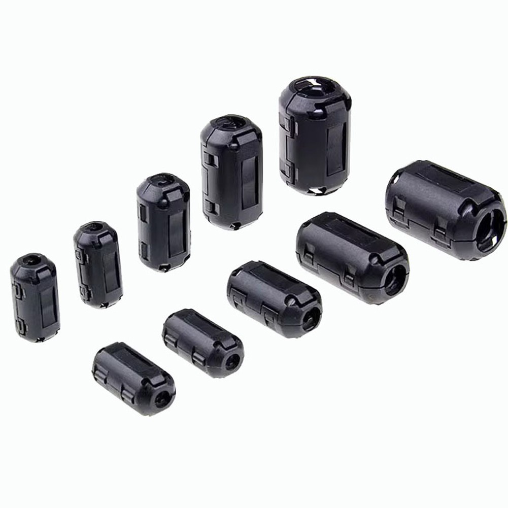 Ferrite Filter Core Cable Clip 3Mm, 5Mm, 7Mm, 9Mm, 13Mm Inner Diameter ...