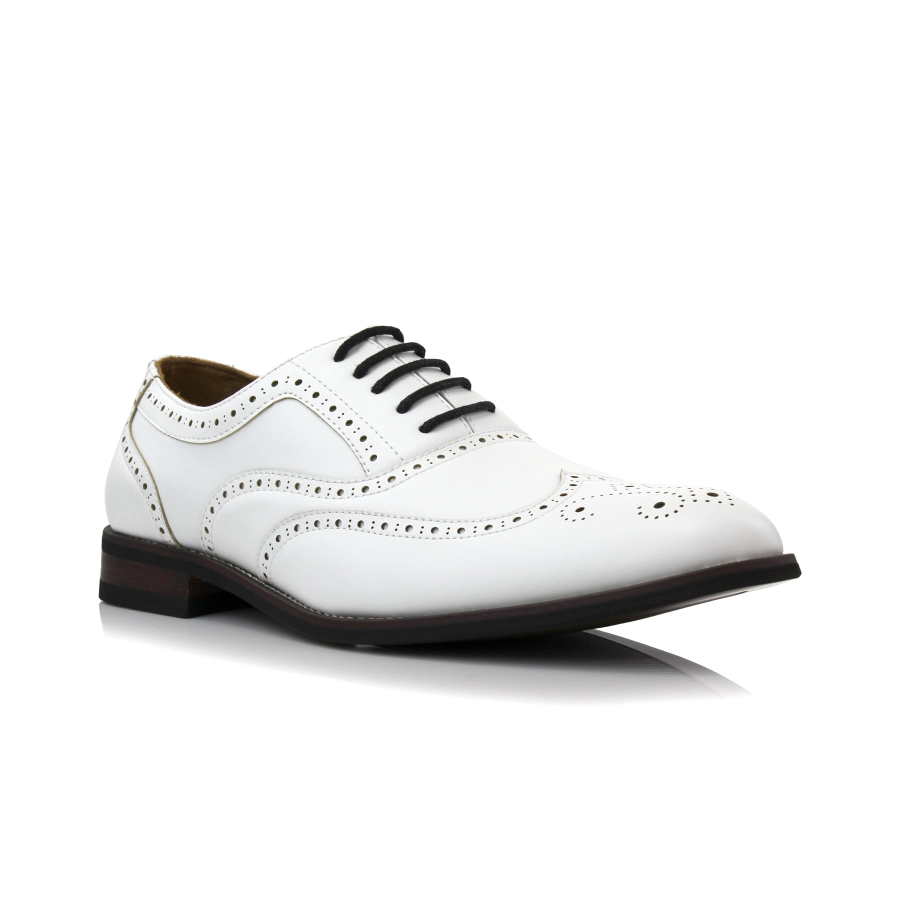 Ferro Aldo Arthur MFA139001C Mens Wingtip Oxford Spectator Dress Shoes ...
