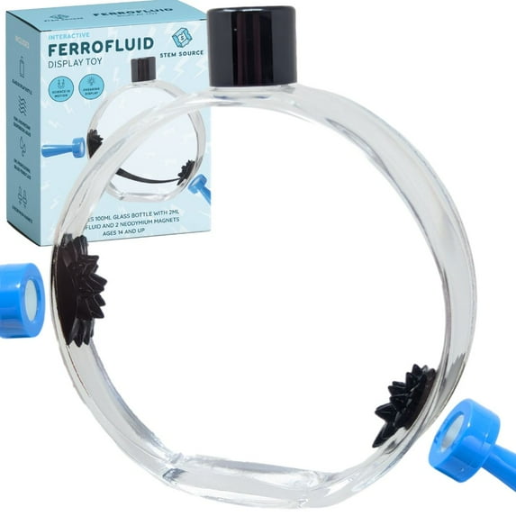 FerroFluid Display Toy Bottle – Ferro Fluid Liquid Metal STEM Toy ...