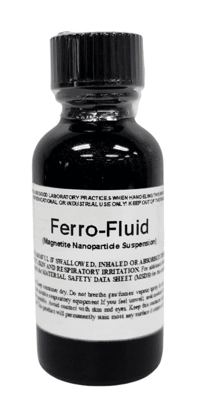 Ferrofluid Sample 1 FLuid Ounce (30mL) in Glass Bottle - Walmart.com