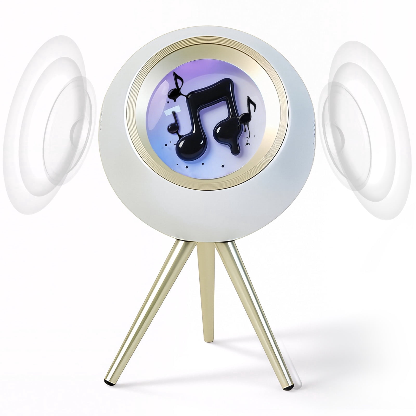 Ferrofluid Speaker, 30W High-Power Audio Visualizer Bluetooth Speaker ...