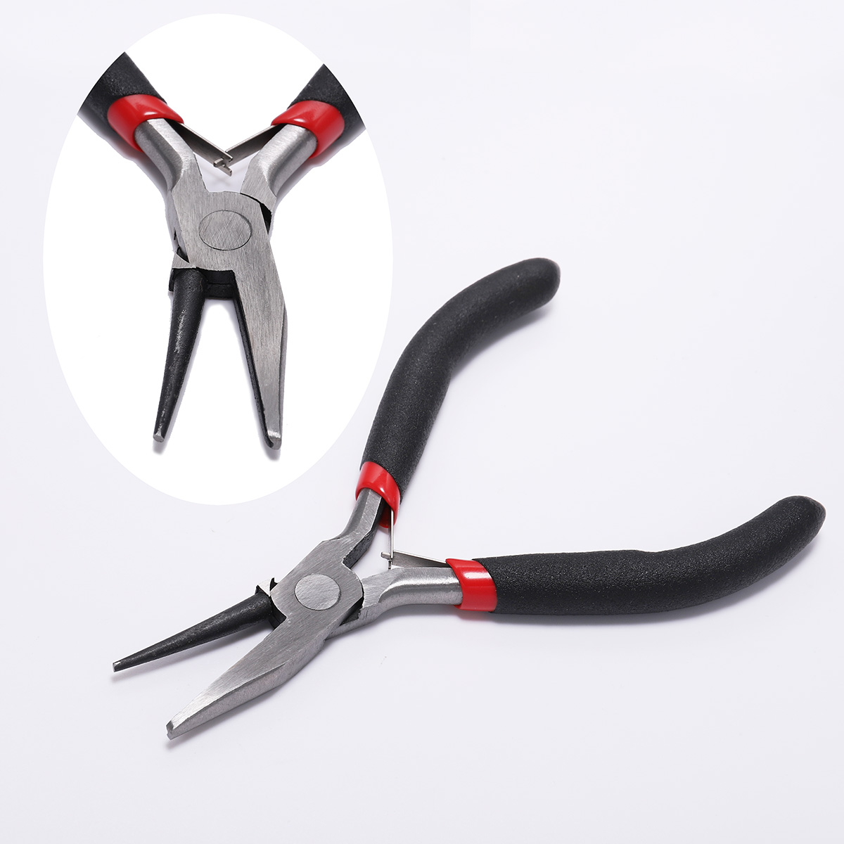 Ferronickel Carbon-Hardened Steel Round Nose End Cutting Jewelry Pliers ...