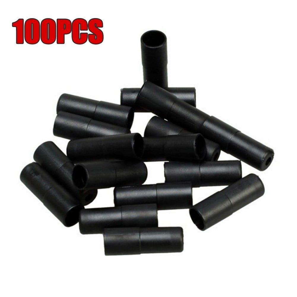Ferrule Shifter Brake Gear Outer Shifter Tips 100Pcs Bicycle Bike Brake ...