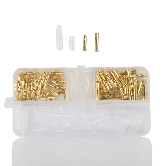 Ferrules As Shown Brass Wire Connectors Compact Plastic Case Easy ...
