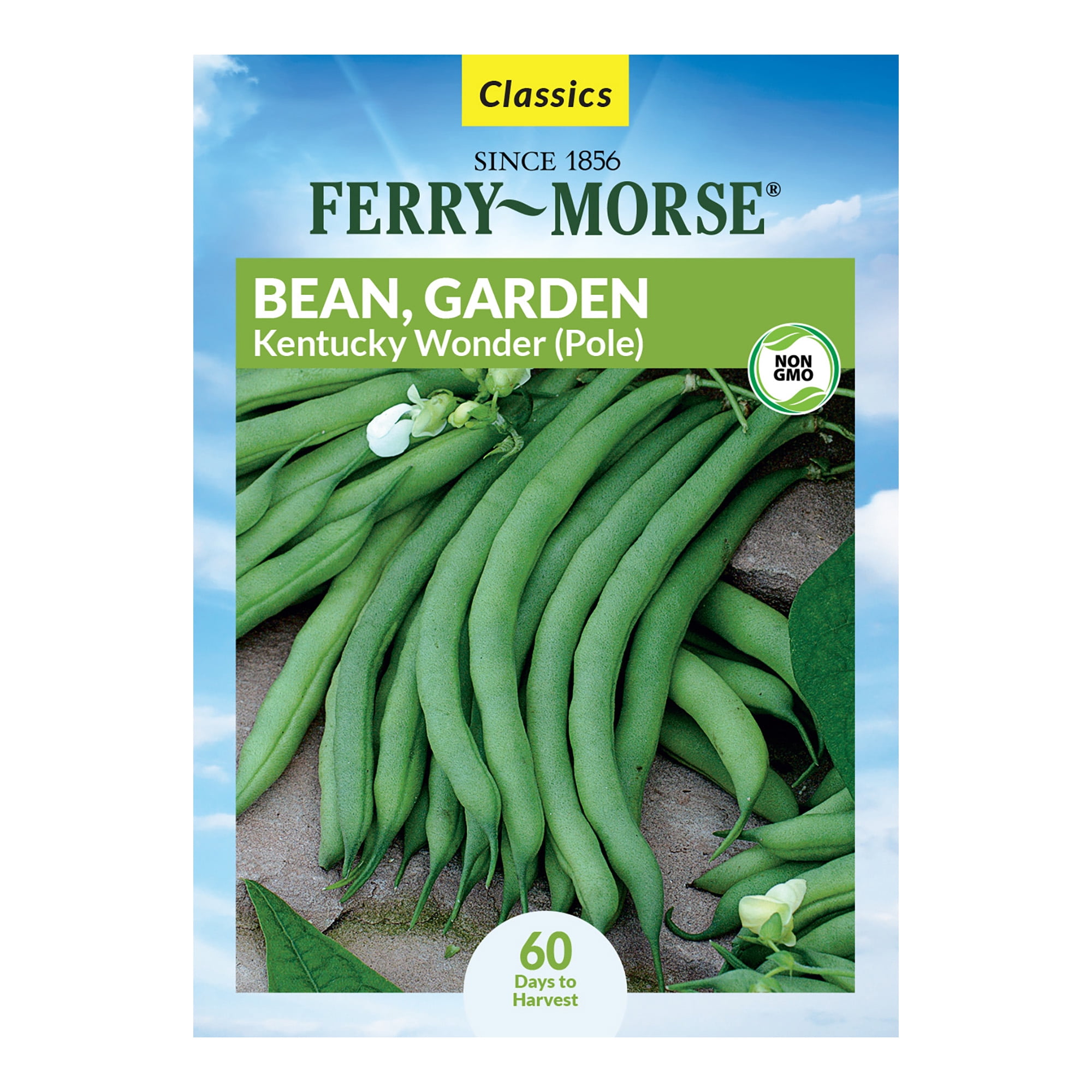 Ferry-Morse 11G Bean Kentucky Wonder Rust Resistant Pole Annual ...