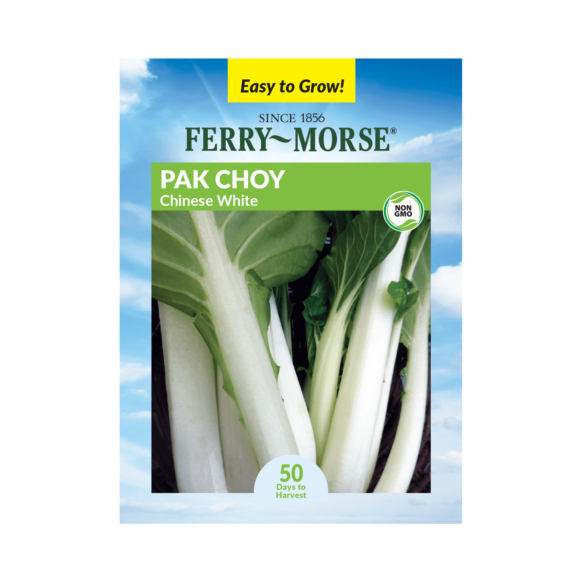 Ferry-Morse 130MG Pak Choy Chinese White Annual Vegetable Seeds, Full Sun - Walmart Business ...