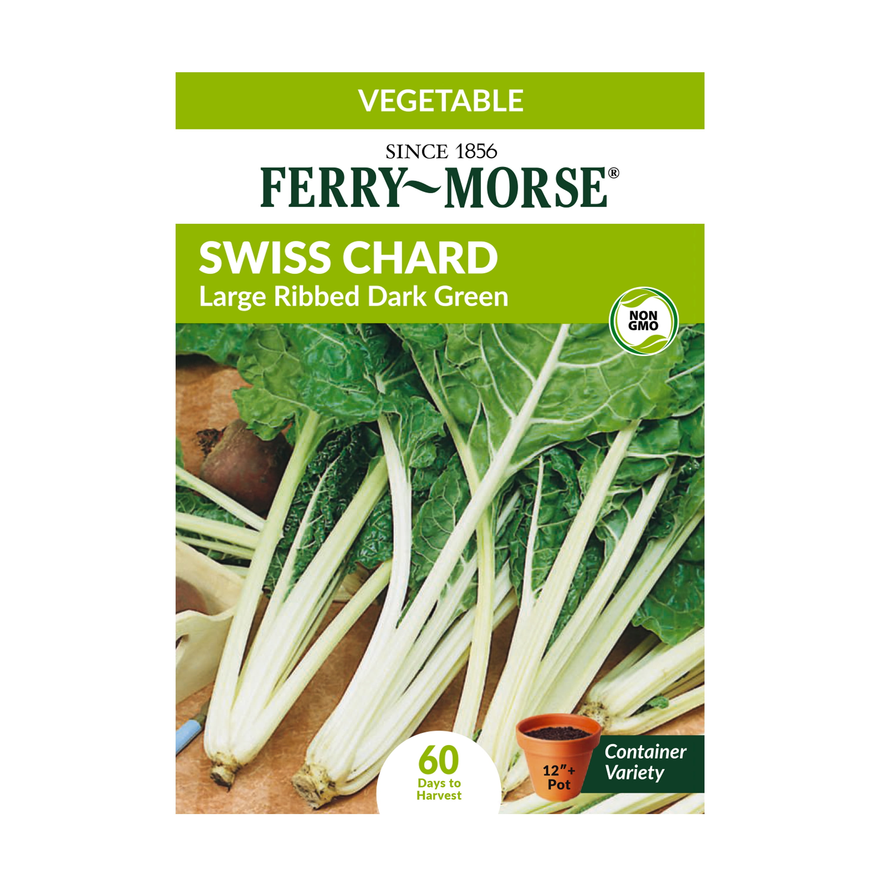Ferry-Morse 1G Swiss Chard Ruby Plant Seeds Full Sun - Walmart.com