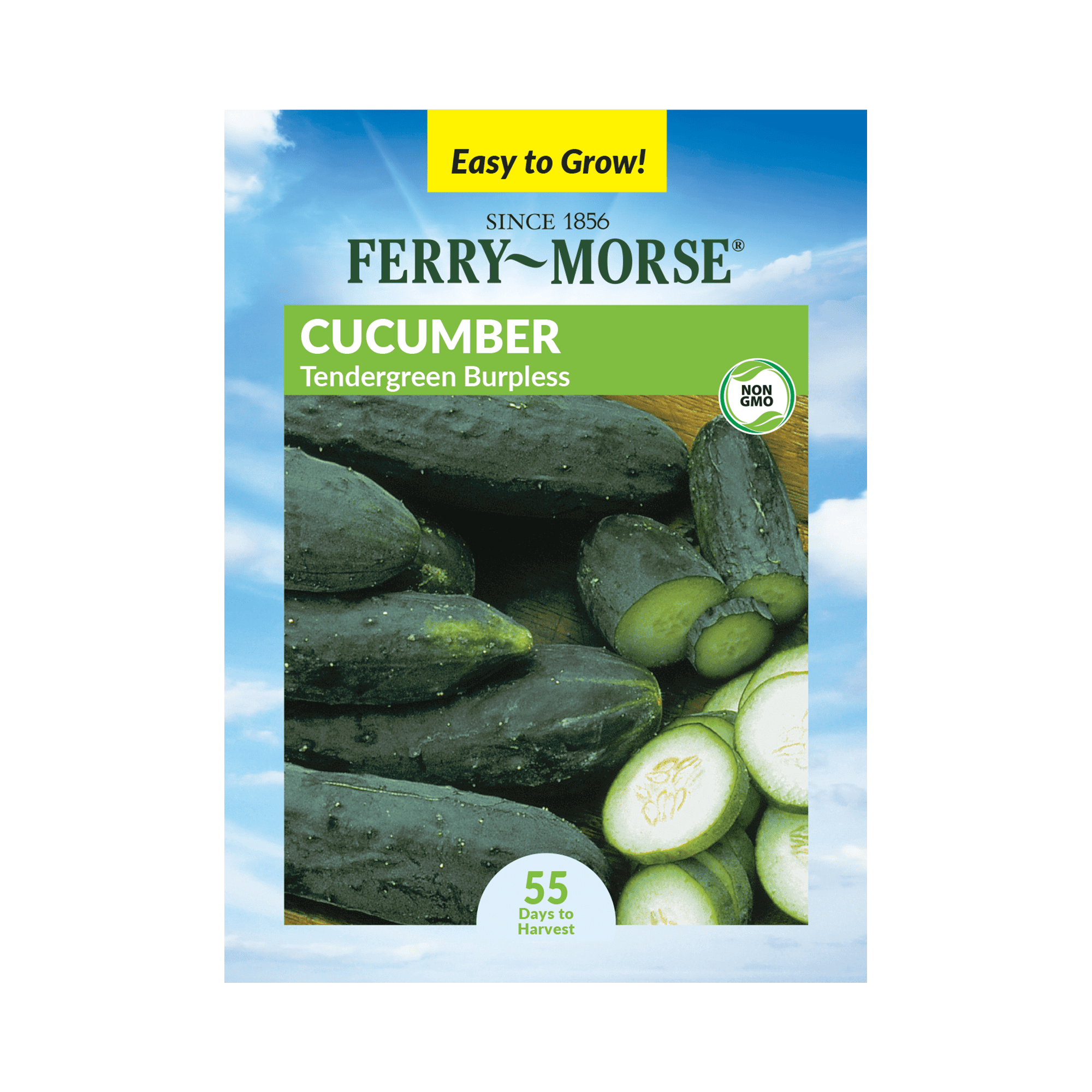 Ferry-Morse Cucumber Tendergreen Burpless Annual Vegetable Seeds 700MG ...