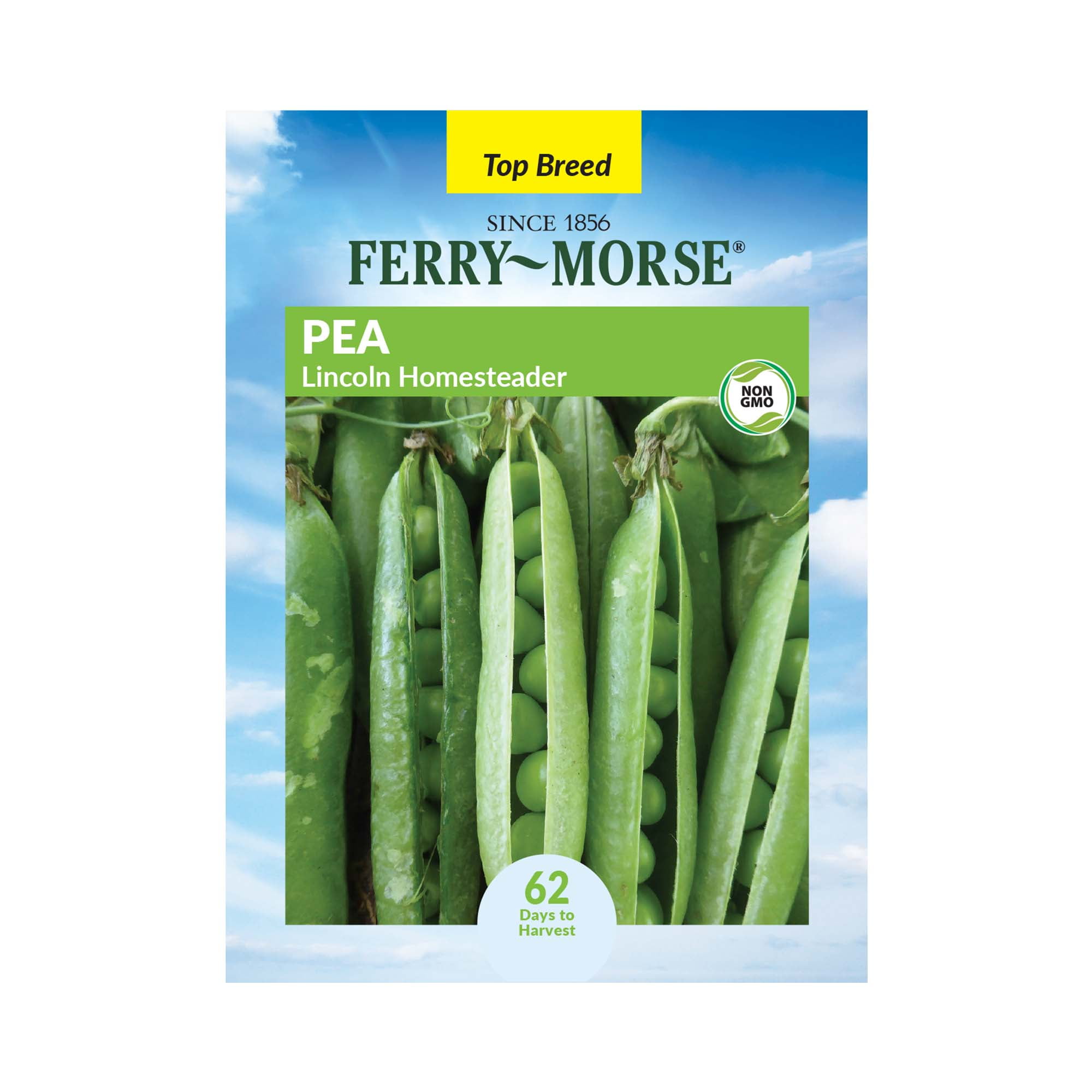 Ferry-Morse 8.5G Pea Lincoln Homesteader Annual Vegetable Seeds, Full ...