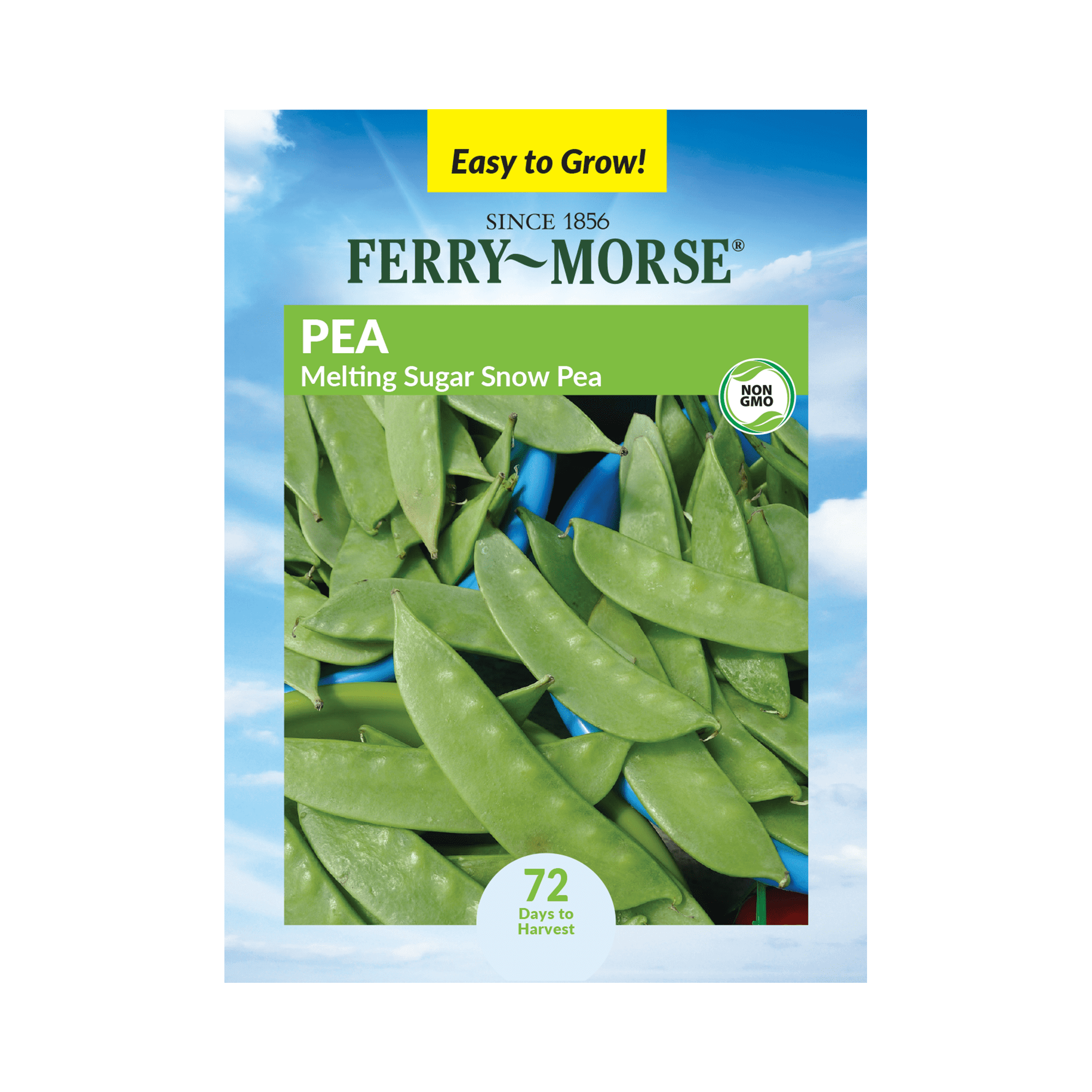 Ferry-Morse 8.5G Pea Melting Sugar Snow Pea Annual Vegetable Seeds ...
