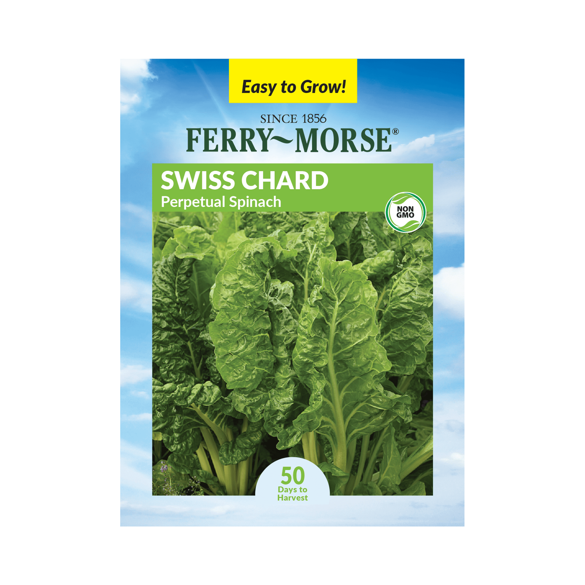 Ferry-Morse 850MG Swiss Chard Perpetual Spinach Biennial Vegetable ...