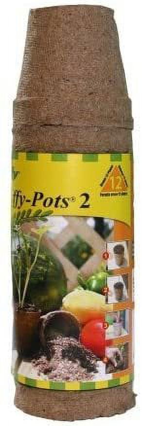 Ferry Morse/Jiffy JP212 12 Count 2.25 in. Jiffy Pots - Walmart.com