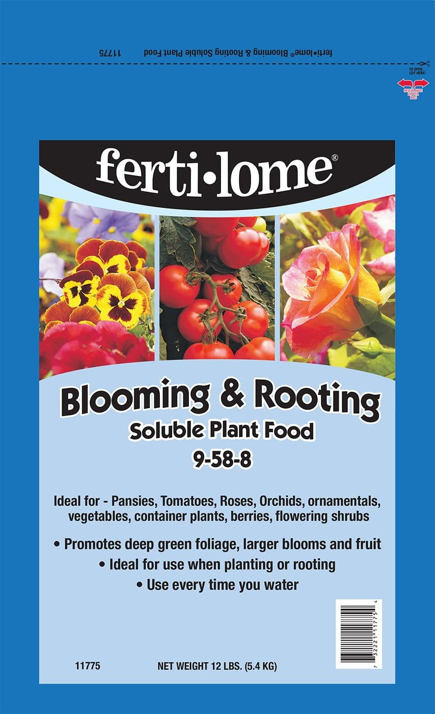 Fertilome 9-58-8 Blooming & Rooting Soluble Plant Food, 12 lbs ...