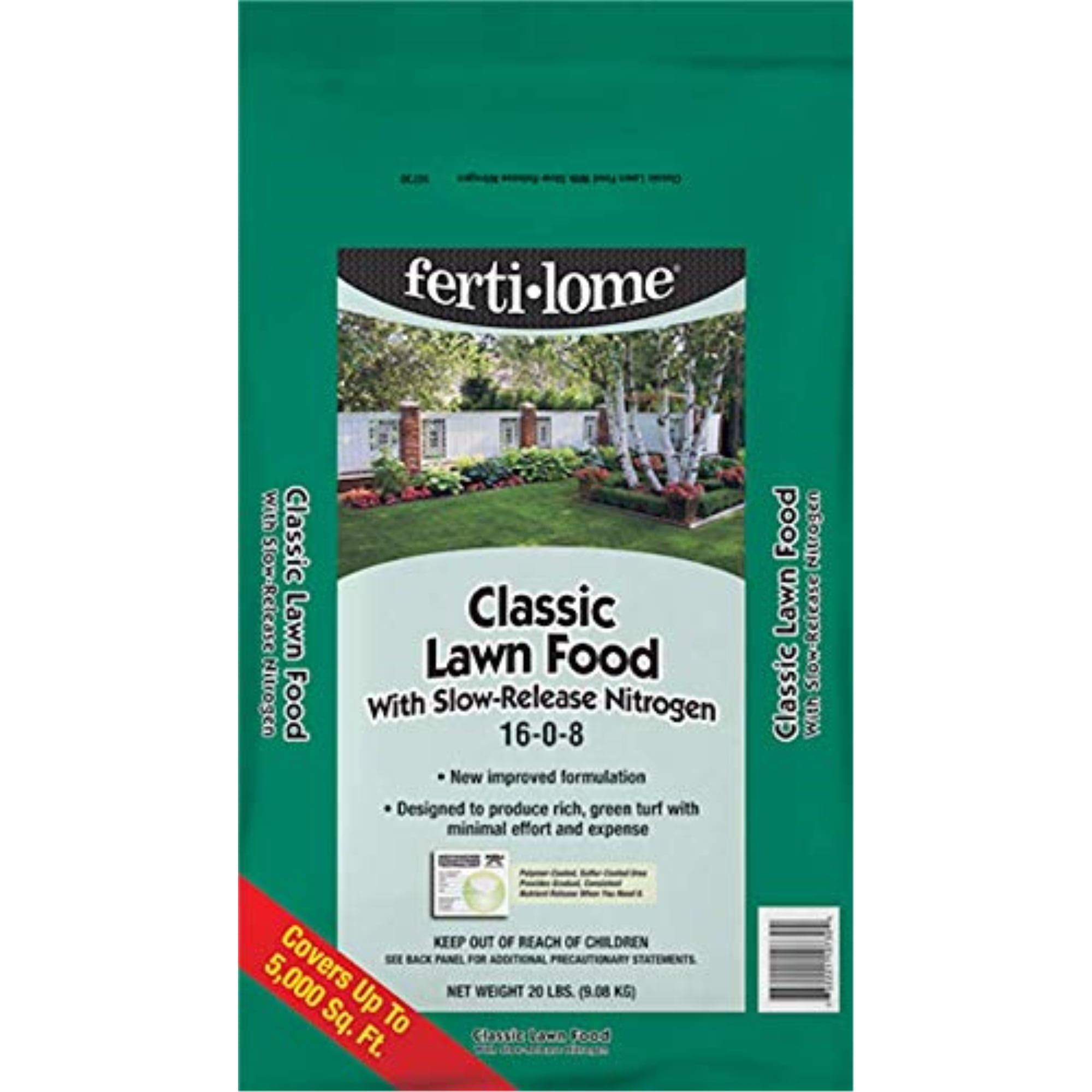 VPG Fertilome Classic Southern Fertilizer with Slow-Release Nitrogen 16 ...
