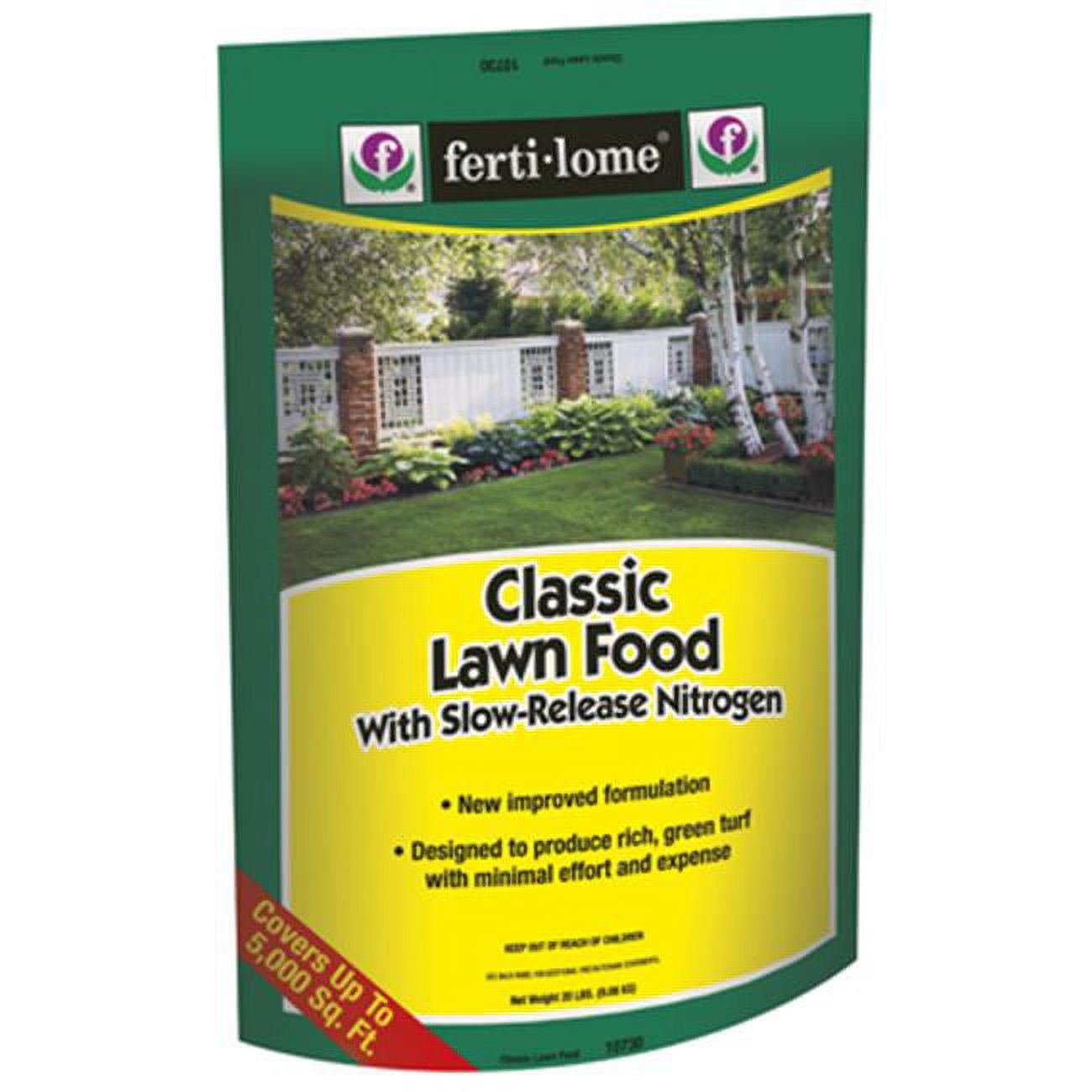 Ferti-lome 10730 20 lbs. Classic Lawn Food - Walmart.com