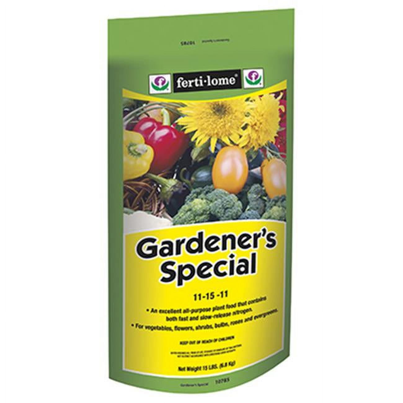 Ferti-lome 10785 9.75 x 9.75 in. Fertilome 11-15-11 Gardeners Special ...
