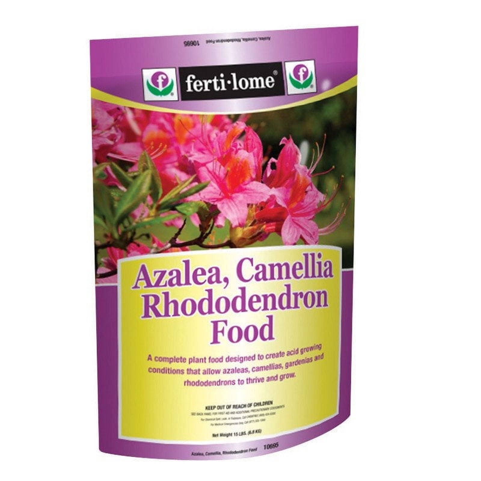 Fertilome Azalea, Camellia, Rhododendron Plant Food Fertilizer, 15 lb ...