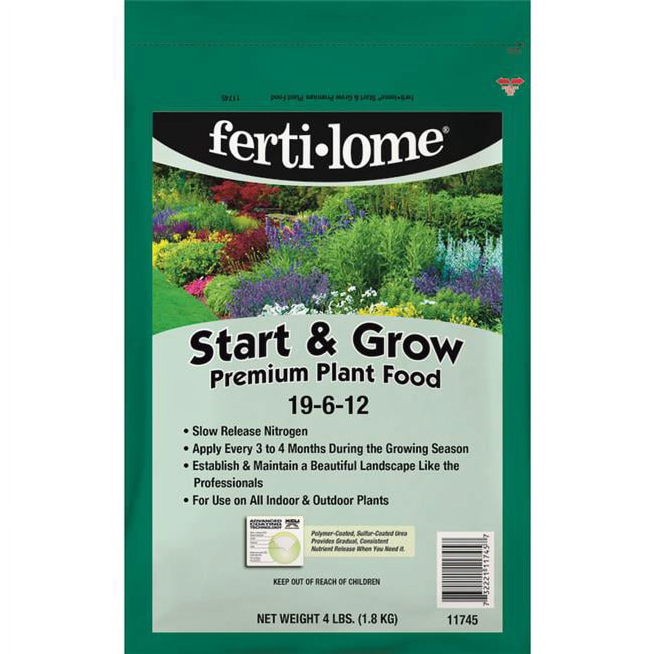 Ferti-lome 4 lbs Start-N-Grow Premium Granules Plant Food - Walmart.com