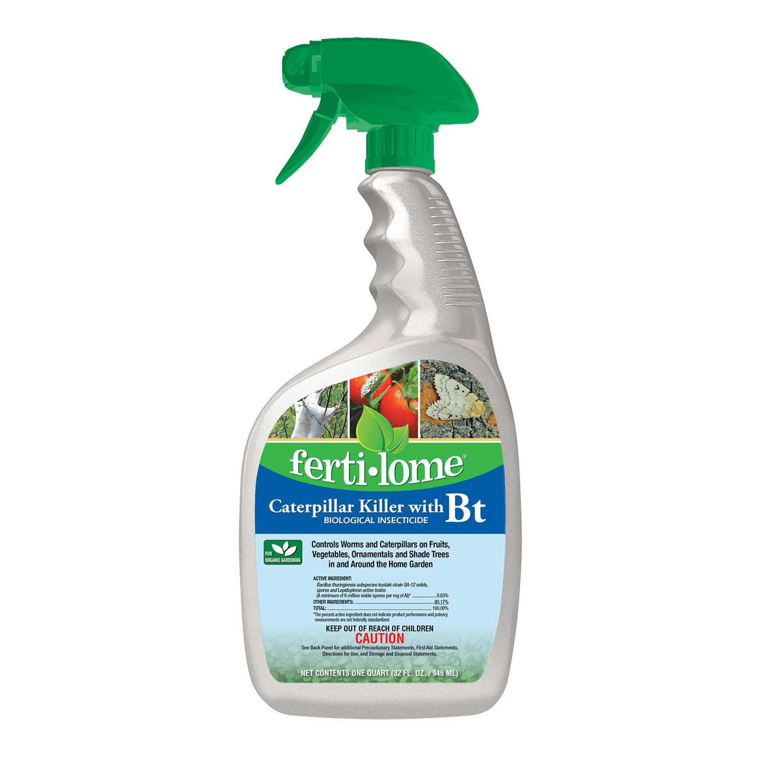 Ferti-lome Caterpillar Killer Spray with Bt RTU - 32 fl oz Bottle by ...