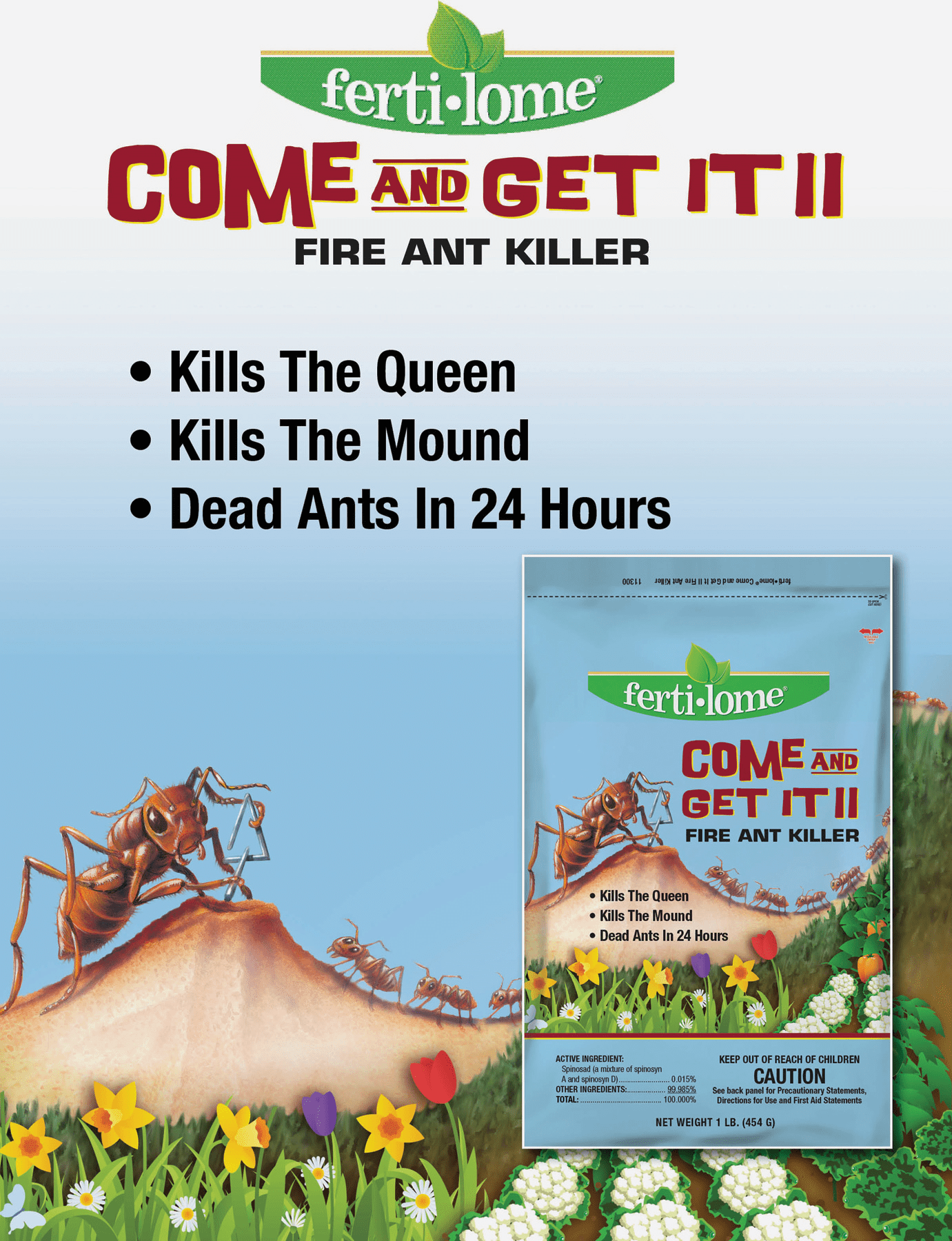 Ferti-lome Come And Get It II Fire Ant Killer - Pack of 12 ...