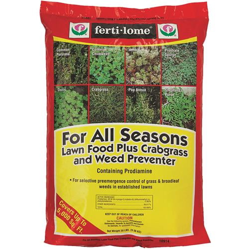 Ferti-lome For All Seasons II Lawn Fertilizer With Crabgrass & Weed ...