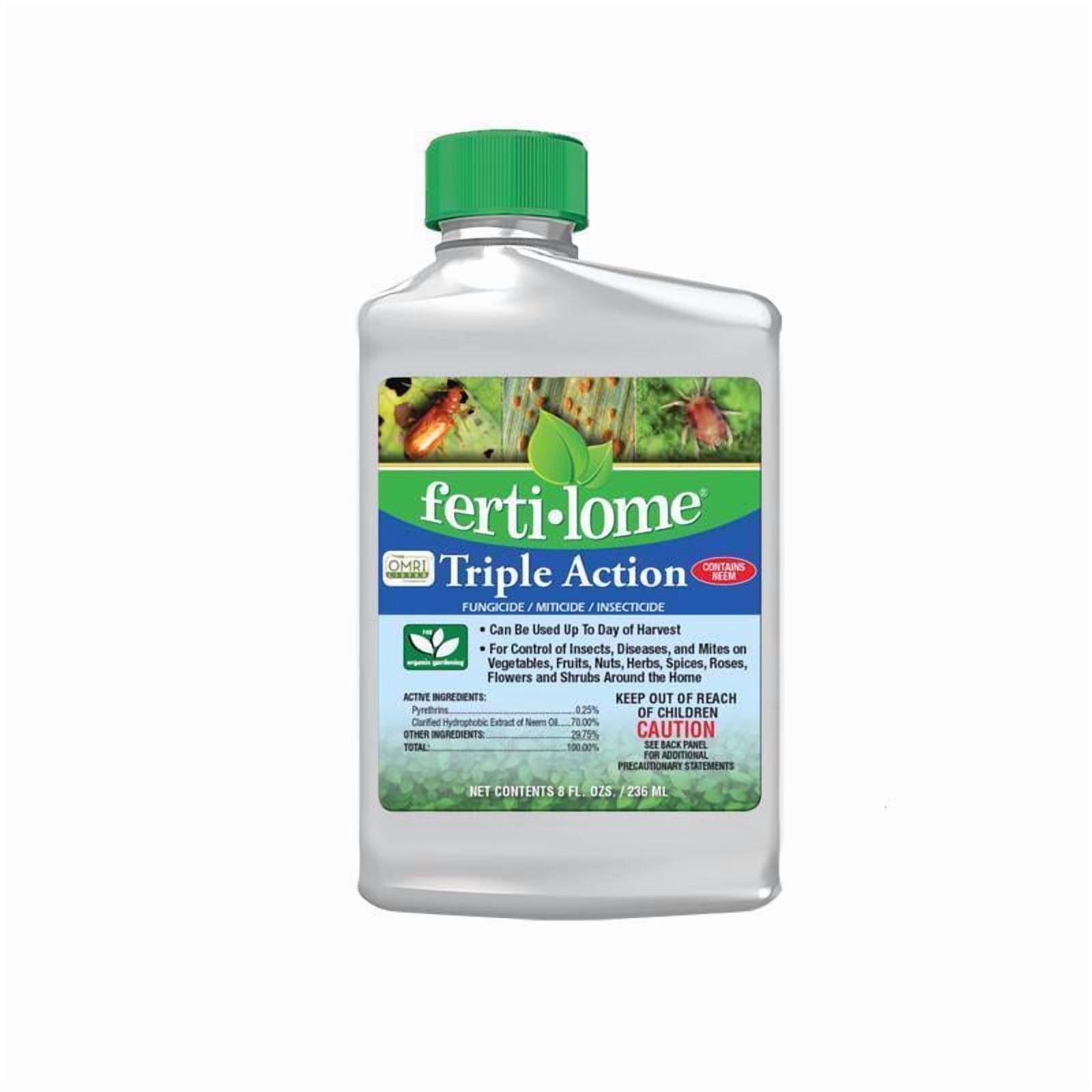 Ferti-lome 8 oz Triple Action Fungicide Spray for Plants, Roses ...