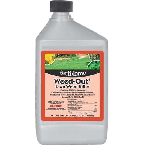 Ferti-lome Weed-Out Lawn Weed Killer 1QT OUT, Each - Walmart.com