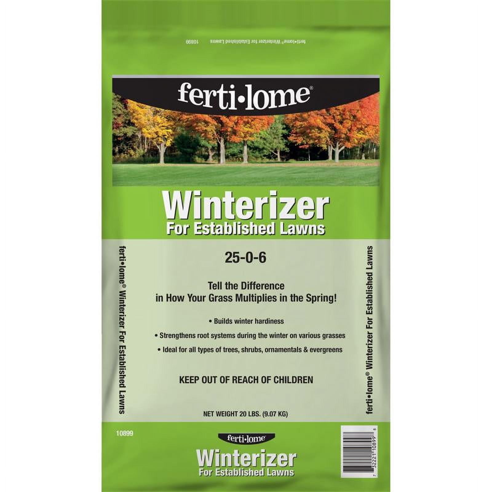 Ferti-lome Winterizer Lawn Fertilizer For All Grasses 5000 sq ft ...