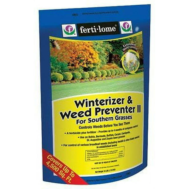 Ferti-lome Winterizer Lawn Fertilizer For Multiple Grass Types 4500 sq ...