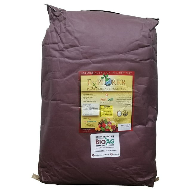 Ferticell Explorer 16-0-0 Organic Nitrogen Fertilizer 44 Pound Bag ...