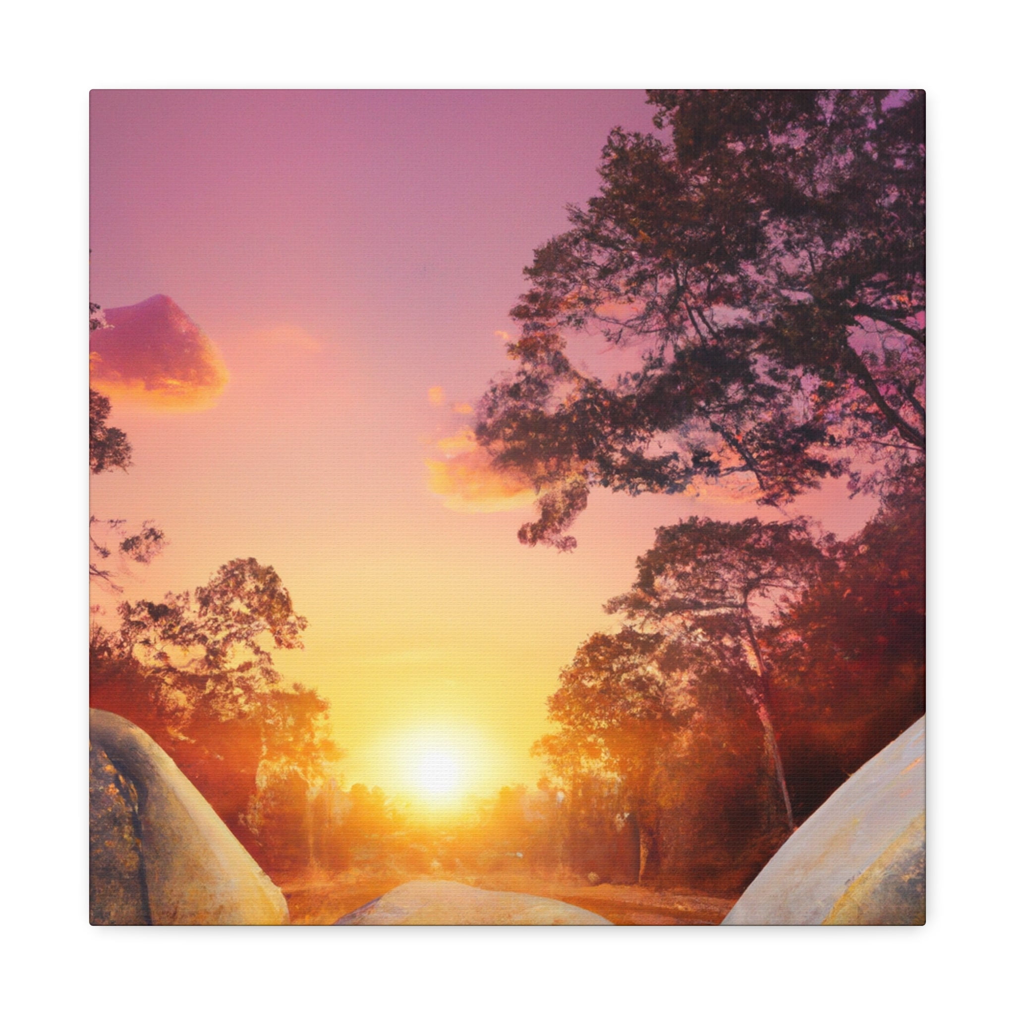 Fertile Valley Oasis - Canvas - Walmart.com