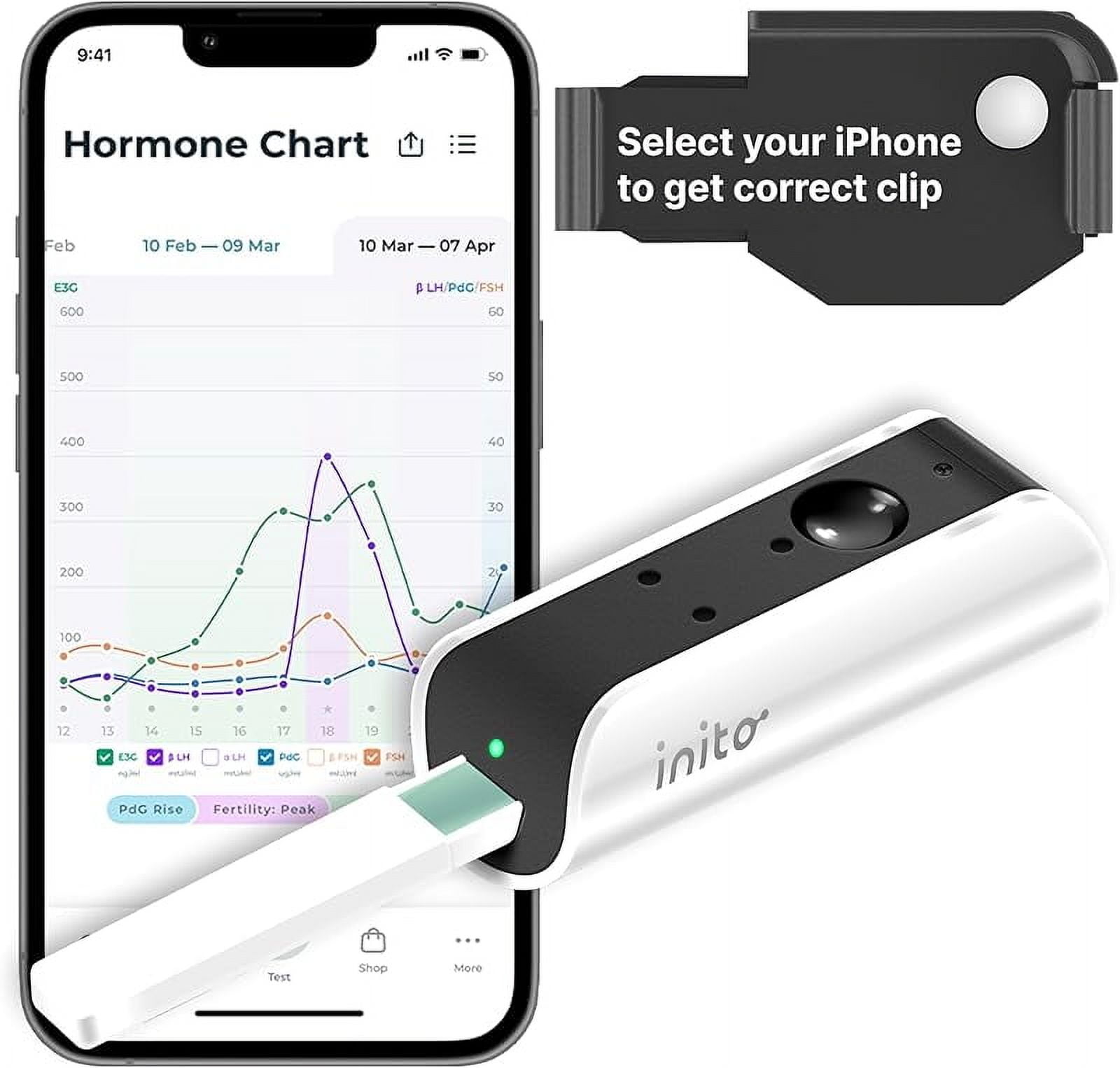 Fertility Monitor & Hormone Tracker for Women | Estrogen, LH, PdG ...