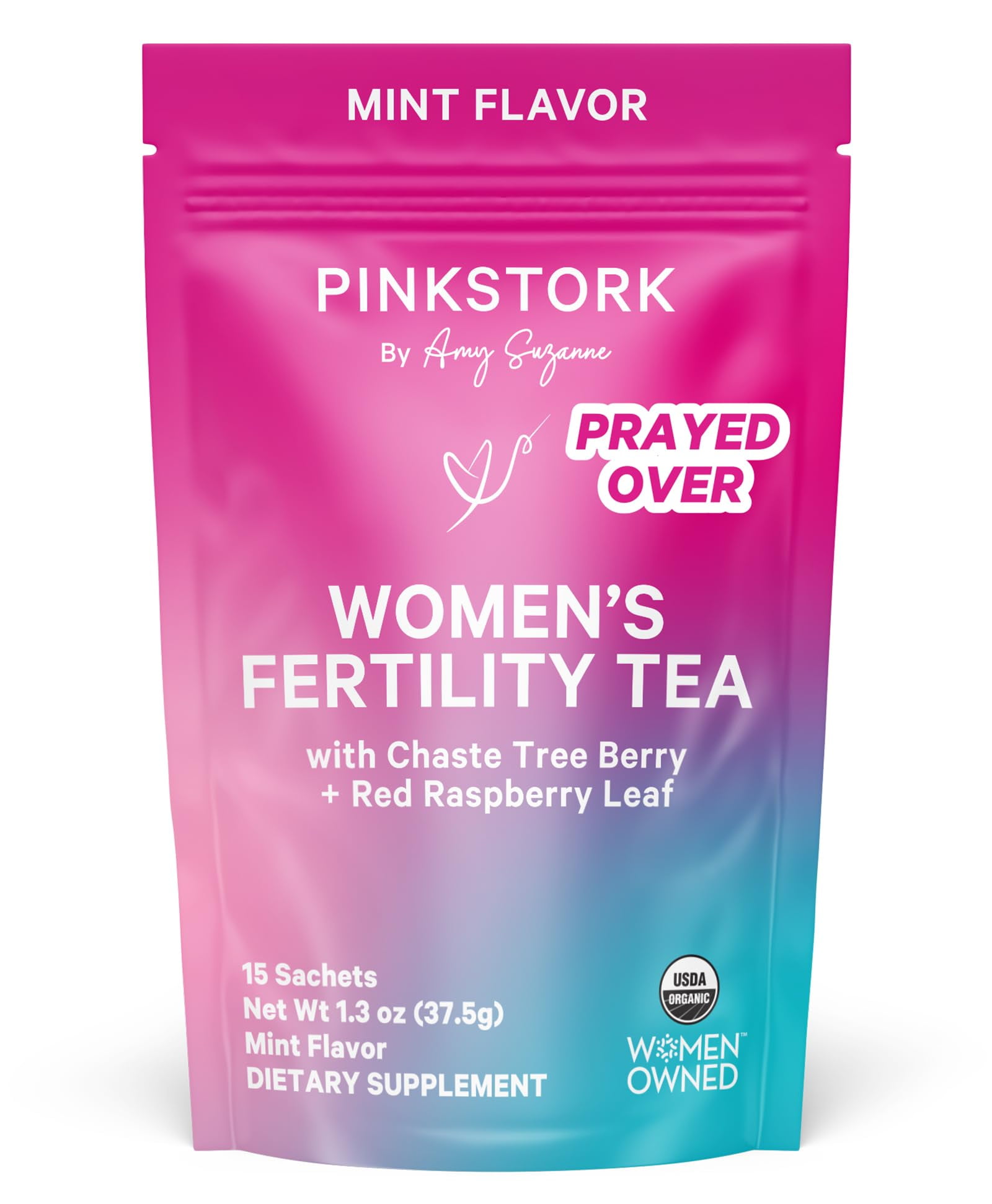 Fertility Tea For Conception And Hormone Balance With Organic Mint ...