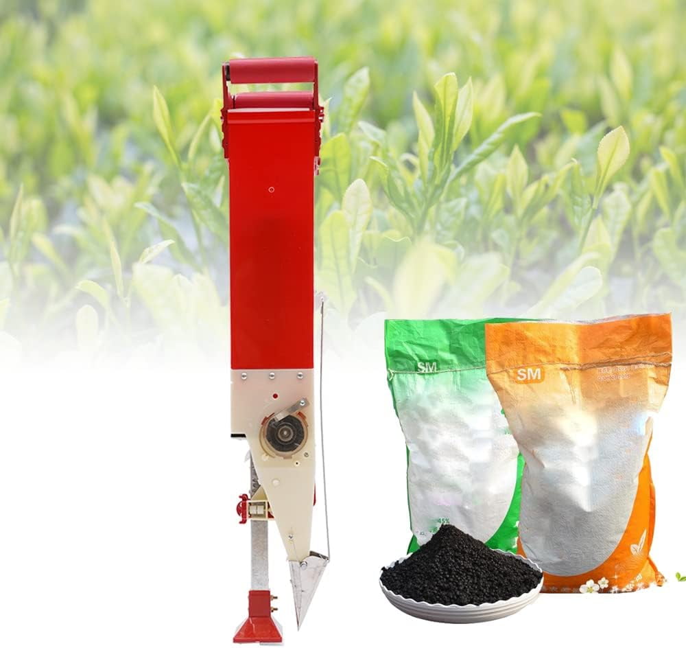 Fertilizer Applicator, Adjustable Handheld Corn Peanut Seeder Fertilizer Machine Household ...